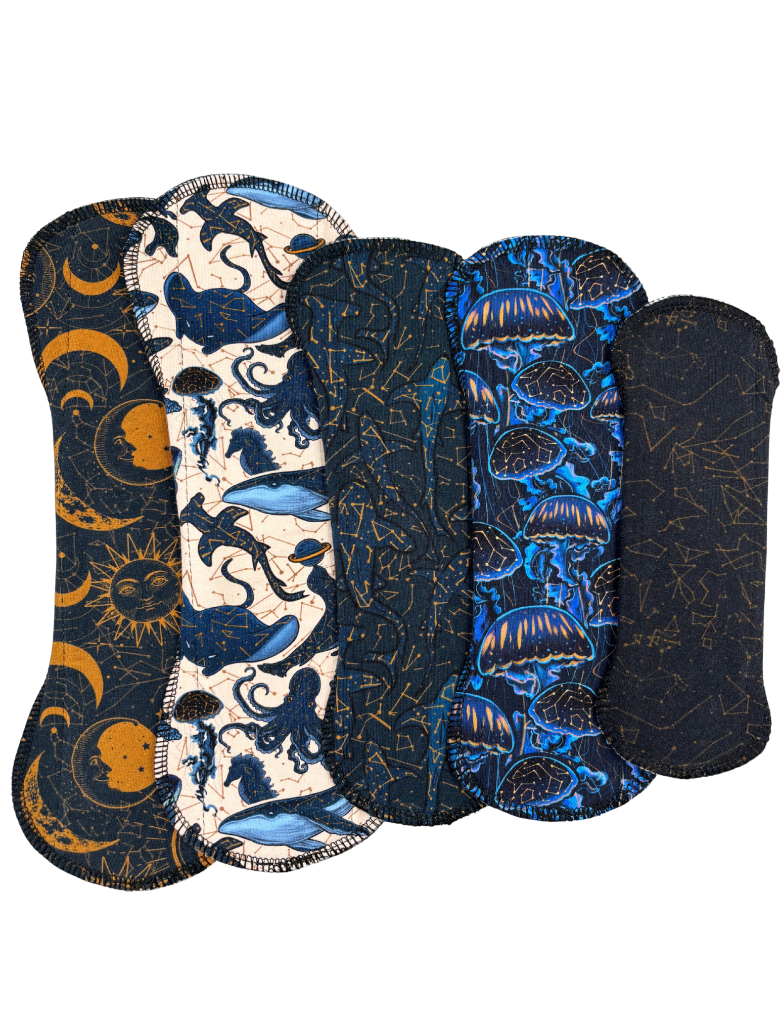 Reusable Pad Starter Kit - Galactic Tides – Soft Taco Reusables