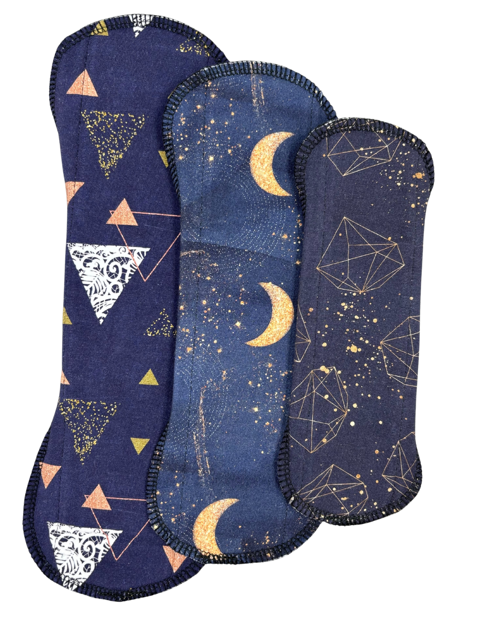 Reusable Pad Sampler Kit - Midnight Stardust – Soft Taco Reusables